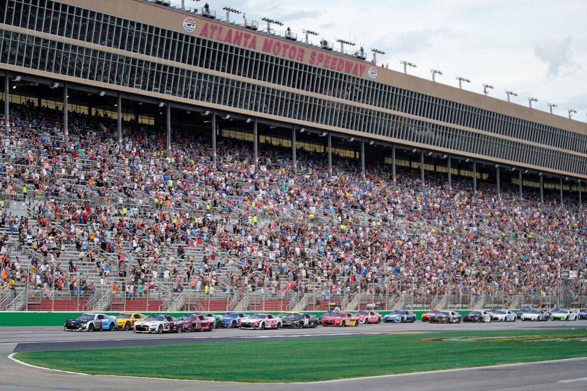 Byron wins rain-shortened Atlanta NASCAR race – Daily Journal Online