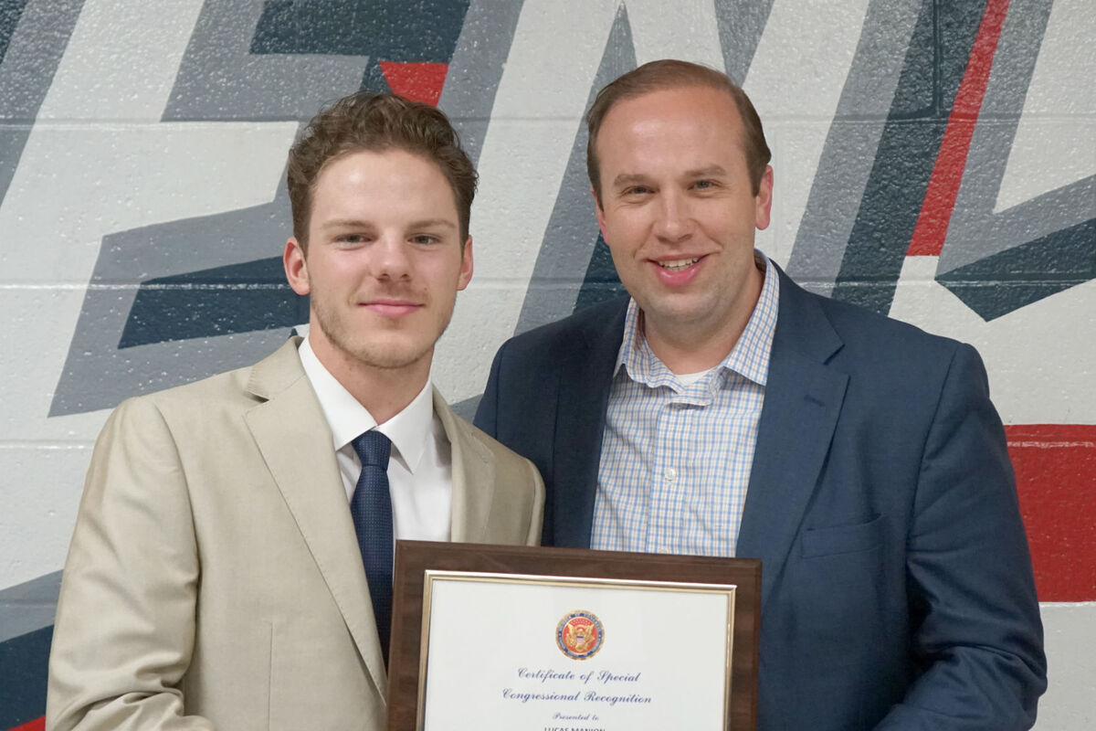 Congressman congratulates Cadet Manion – Daily Journal Online