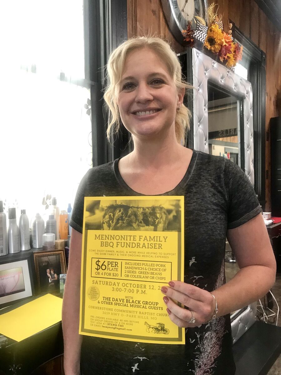 OCT. 12: BBQ fundraiser to benefit Shirk family – Daily Journal Online