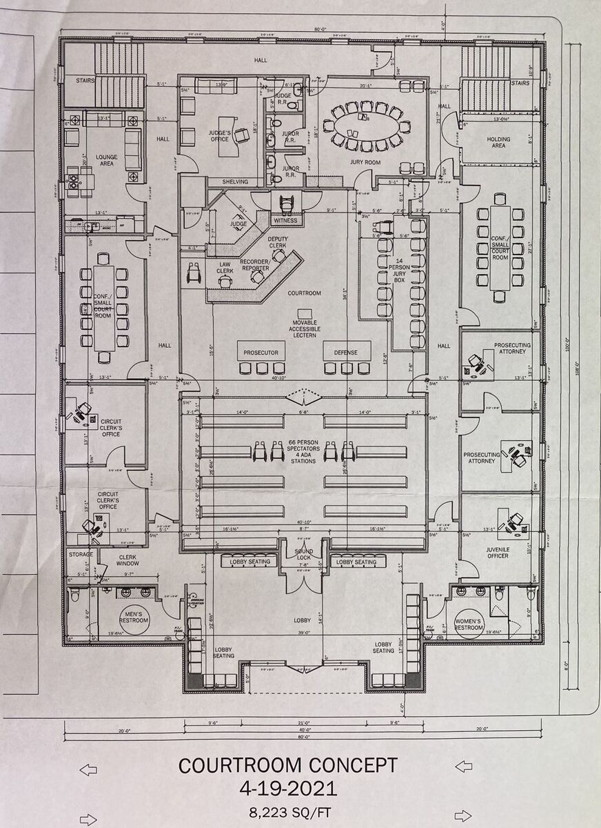 Madison County begins construction of court annex – Daily Journal Online