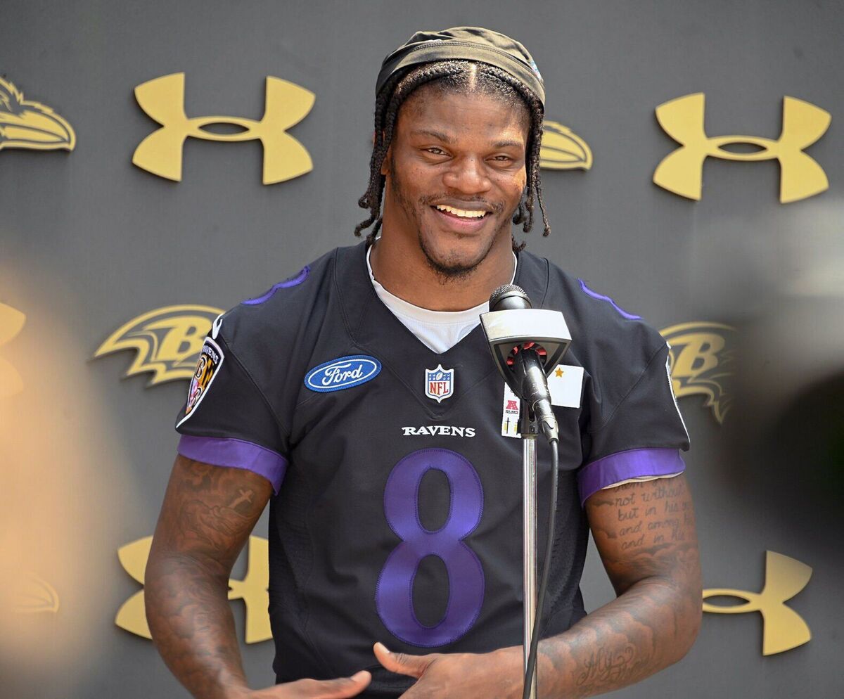 Lamar Jackson returns to Ravens OTAs, says he’s loving Todd Monken’s ...