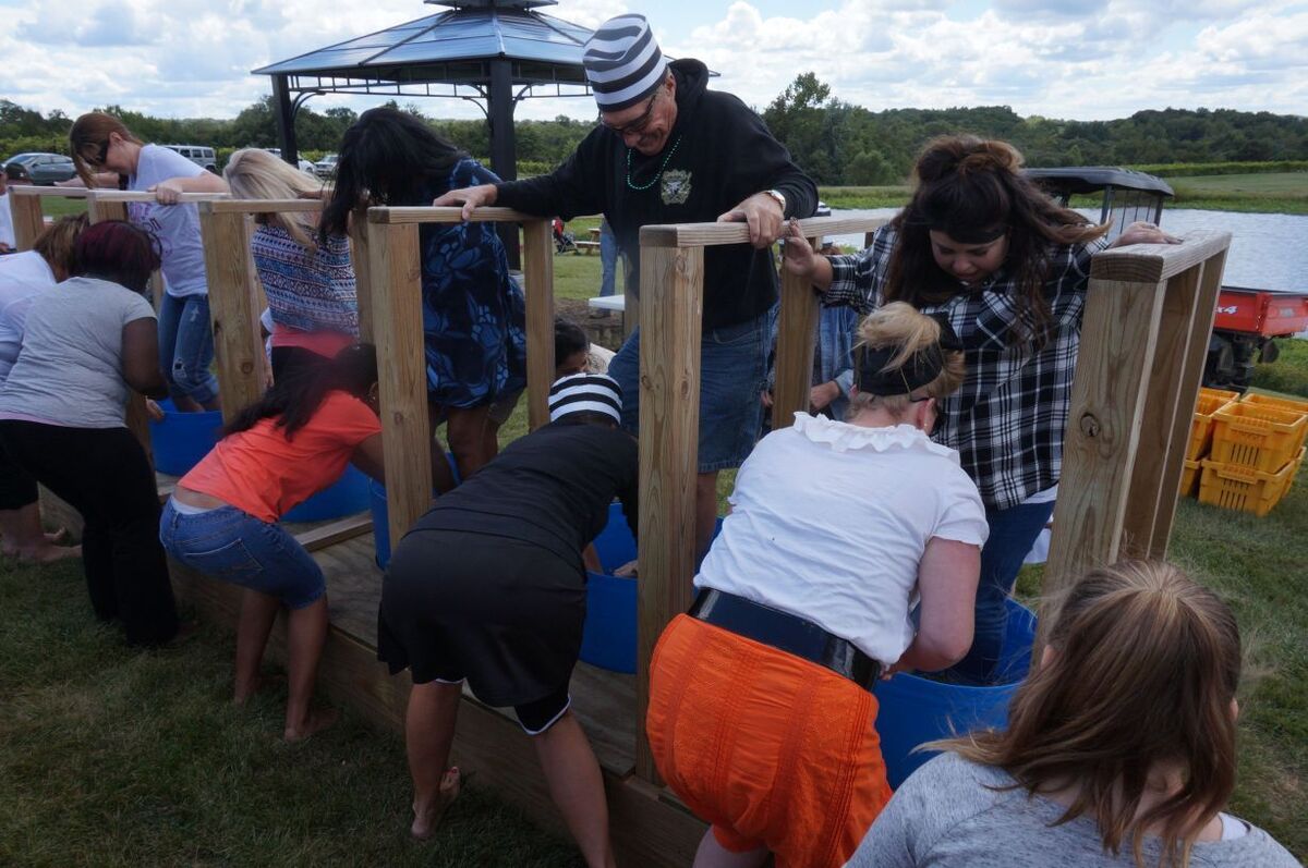 Grape stomping benefits Camp Hope – Daily Journal Online