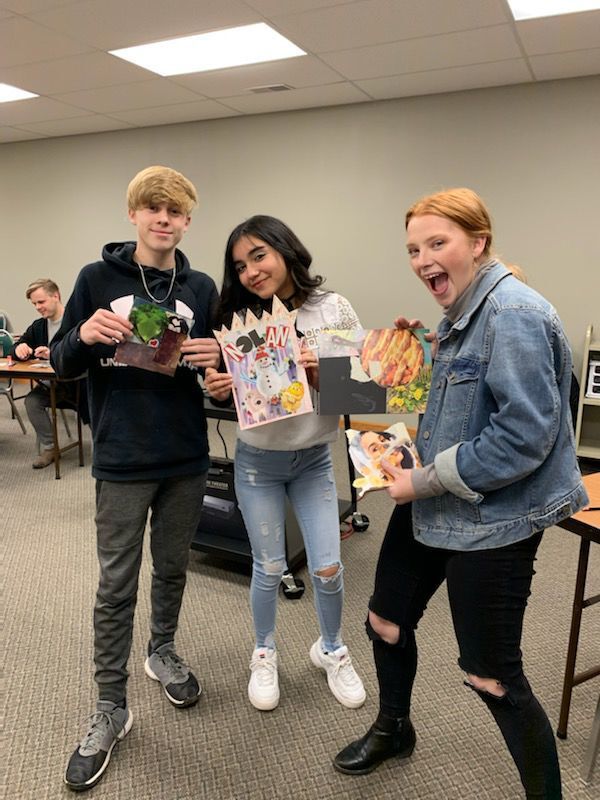 Collage class held at library – Daily Journal Online