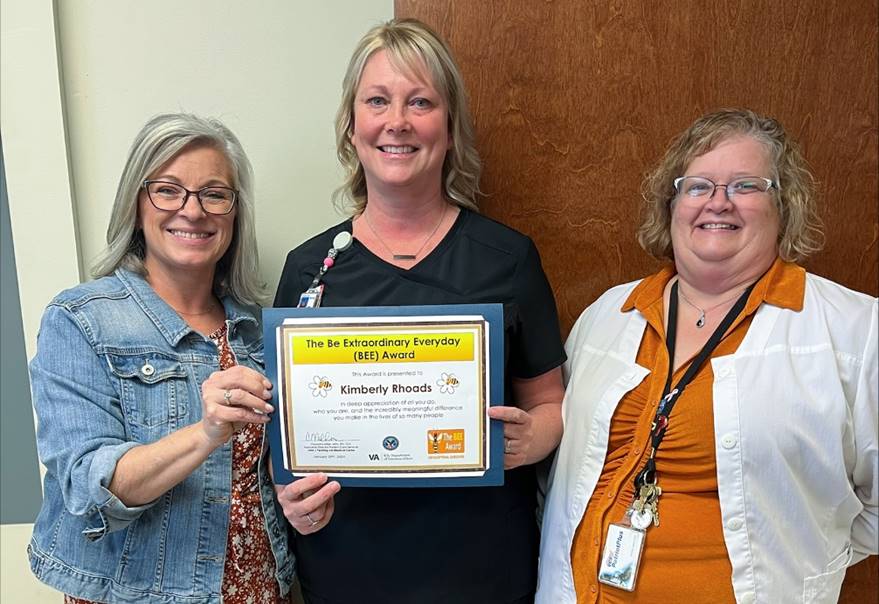 John J. Pershing VA Medical Center honors Rhoads with BEE Award – Daily ...