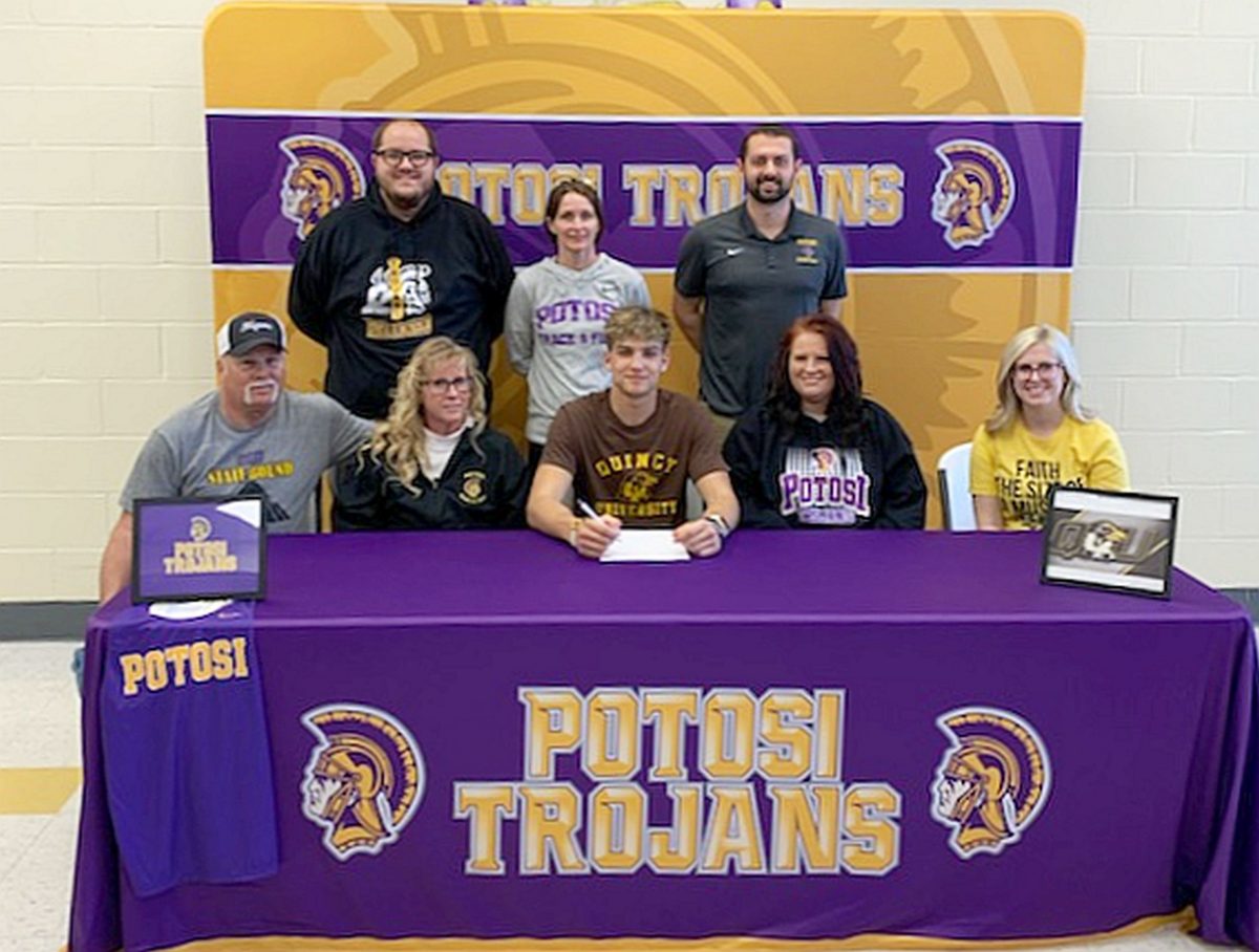 Sprous running with Quincy track program – Daily Journal Online