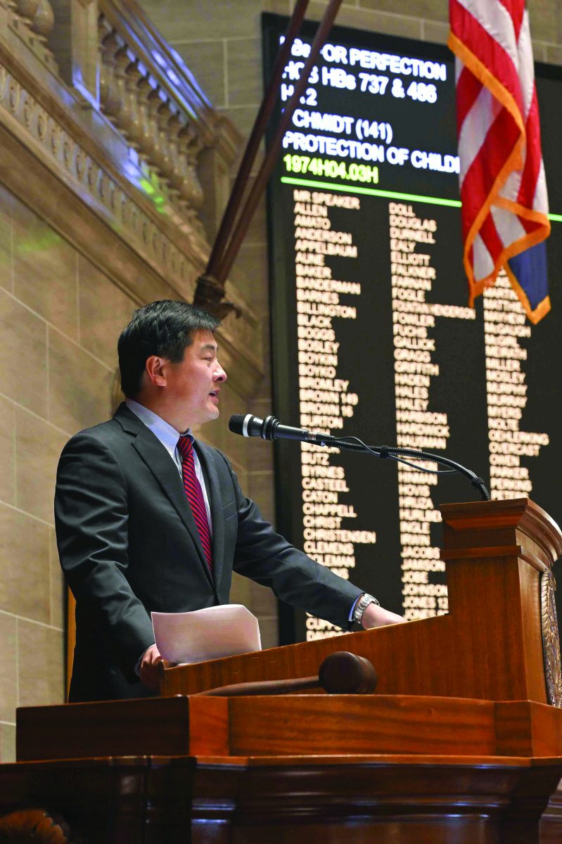 Speaker Patterson celebrates first house bills passed in 2025 ...